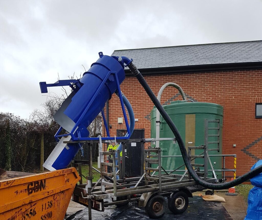 Media Removal Recycling | SI-Serve Serving The Water Industry